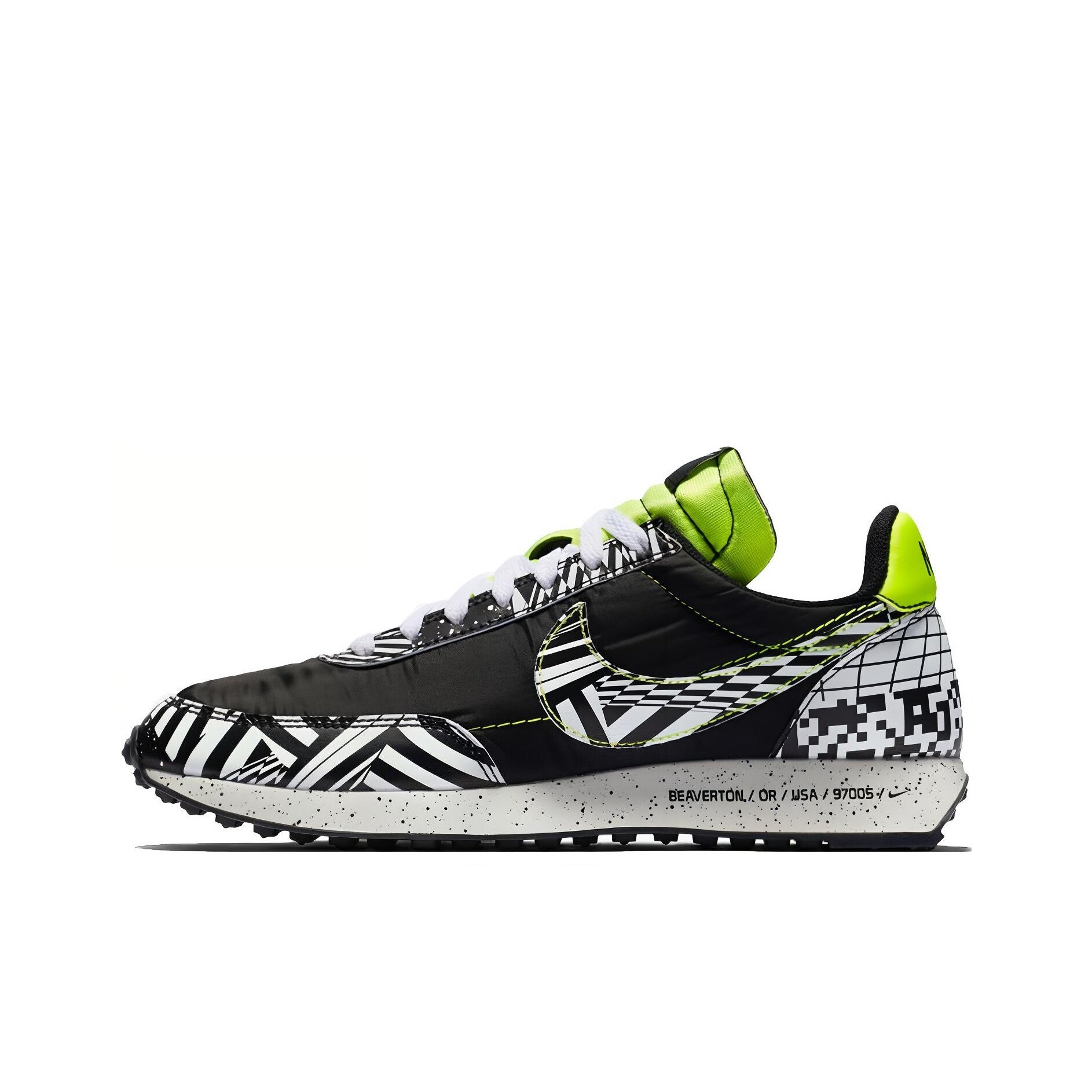Кроссовки NIKE Air Tailwind, размер EU 42 стопа (26.5CM), черный — фото 1