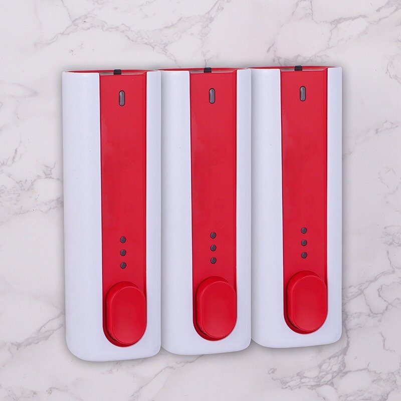 Настенный дозатор для мыла без сверления, одно-, двойной- и тройной головкой, для ванной, дозатор для геля для душа, пресс-дозатор для мыла