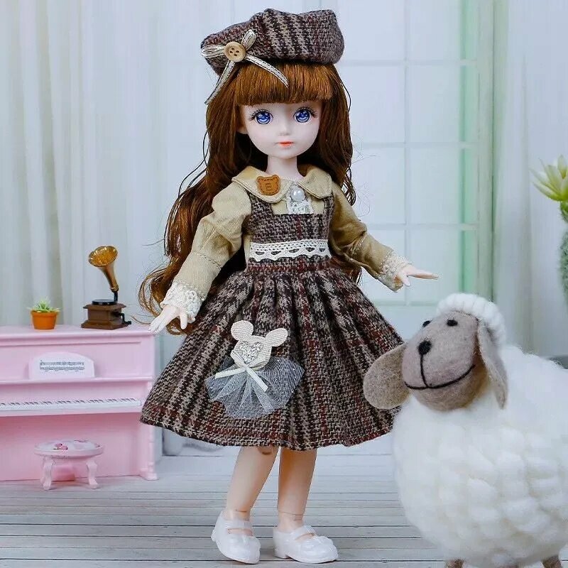 Кукла шарнирная BJD 31см подарок анимэ Новый год