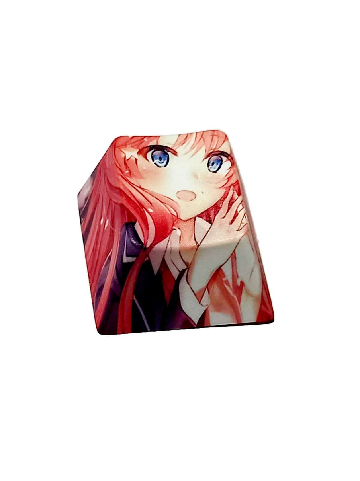 1PC Keycap PBT Dye Sublimation Cherry Profile Keycaps R4 Height Anime Avatar Keycap for Mx Switch Mechanical Keyboard
