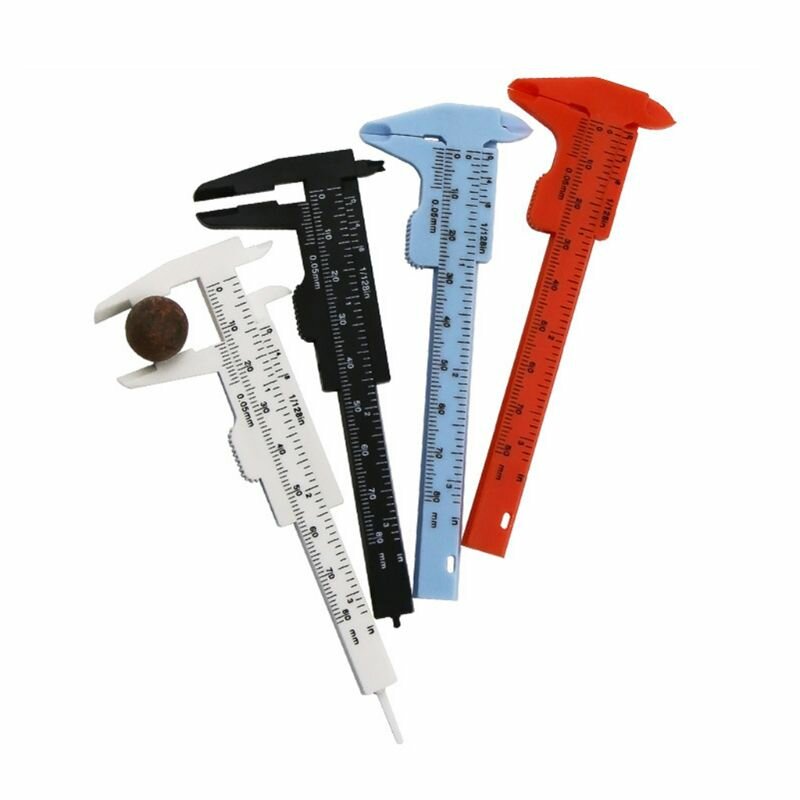 Штангенциркуль Из Нержавеющей Стали-Штангенциркуль 0-80 мм Измерительные Инструменты Двойная Линейка Шкала Штангенциркуль Измерительный Студенческий Инструмент