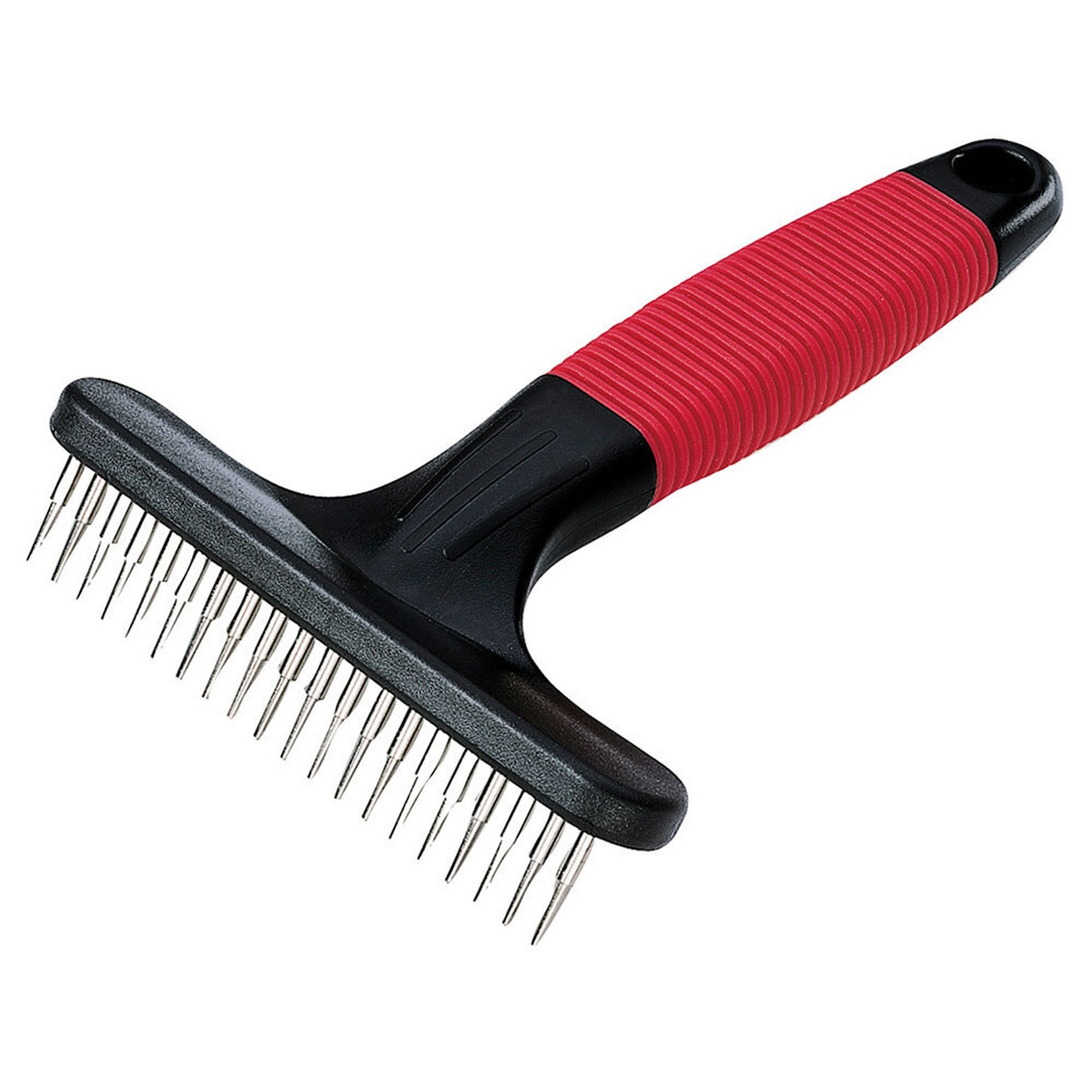 Расческа для кошек и собак Ferplast GRO5872 с вращающимися и закруглёнными на концах зубцами (уход за подшерстком)