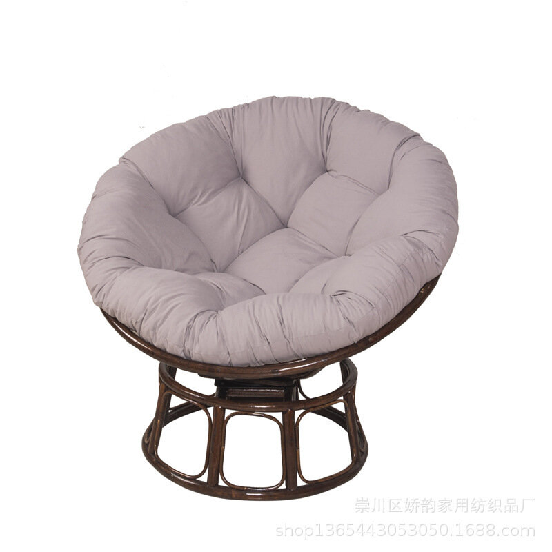 Утолщенная круглая подушка в виде птичьего гнезда, подушка для радарного кресла, круглая подвесная корзина, подушка для подвесного кресла, корзина-качалка, ротанговое кресло, простая современная подушка