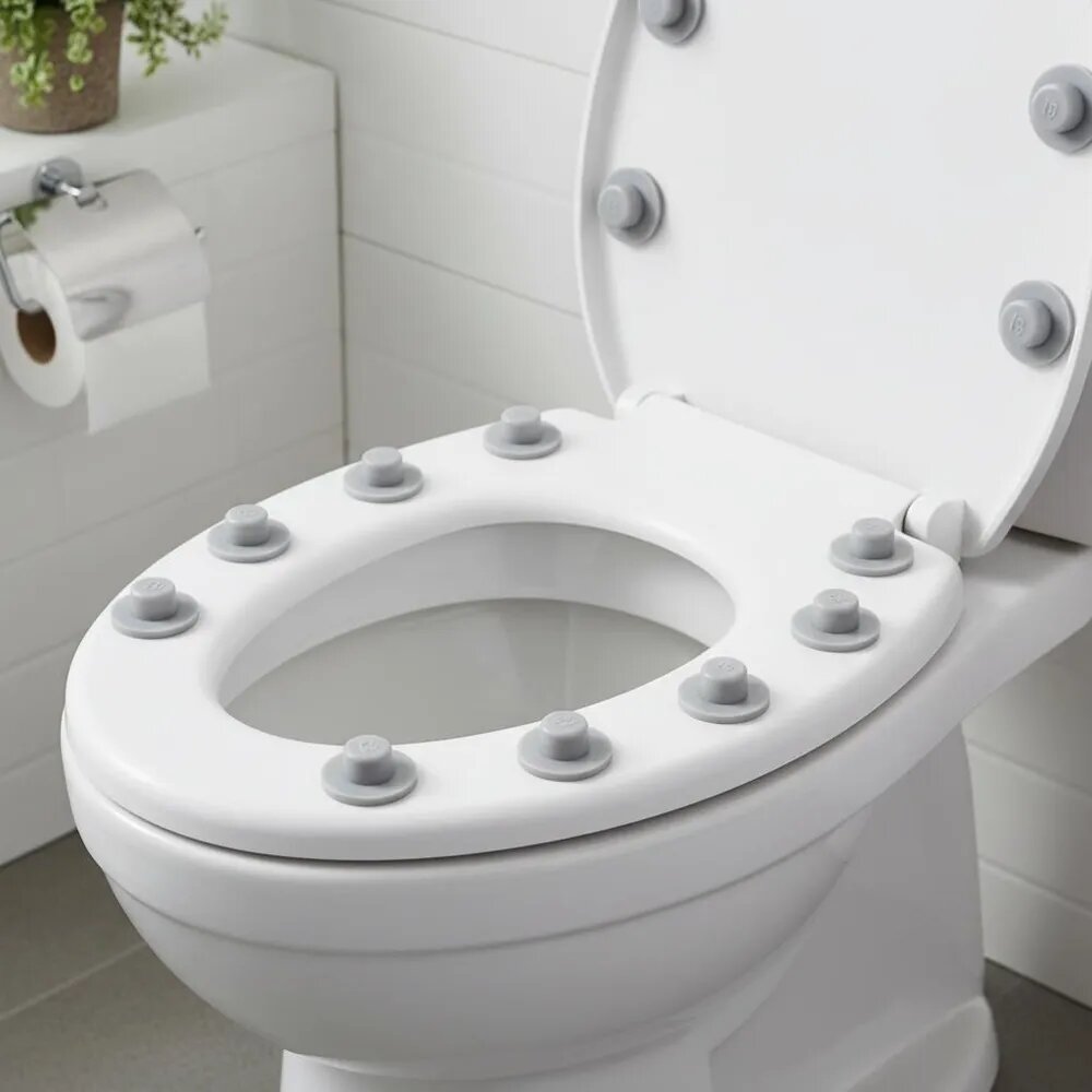 20 шт. клейких амортизаторов для сидений, бесшумные заменители для унитазов, прокладки