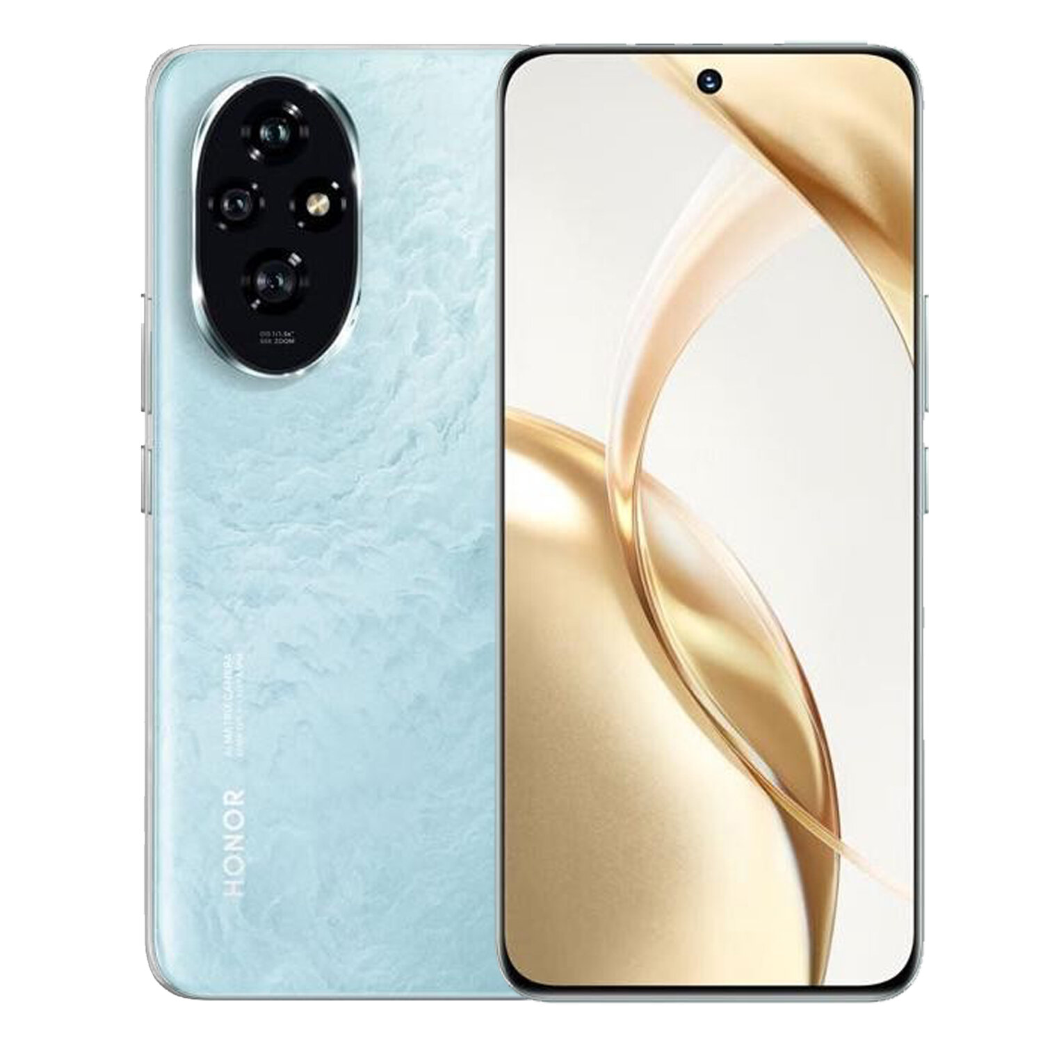 Смартфон HONOR 200 5G 8Gb/256Gb Cyan, 50MP кинокамера с AI Snapdragon 7s Gen3