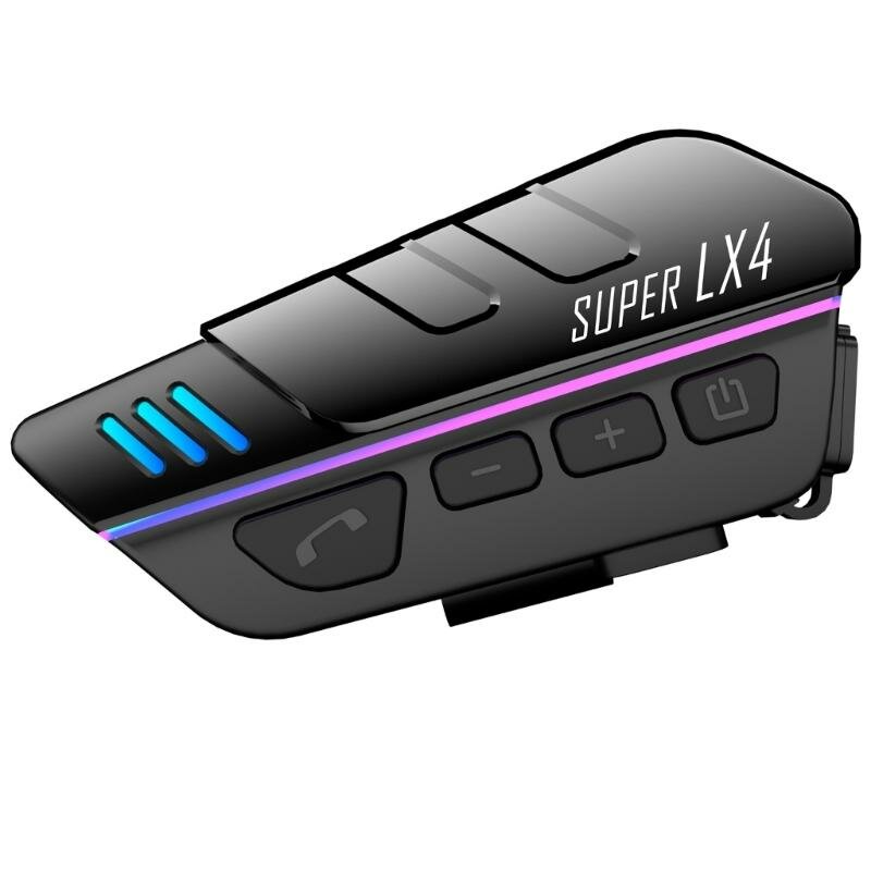 Беспроводная синхронная гарнитура Interphone с голосовым помощником, Черный