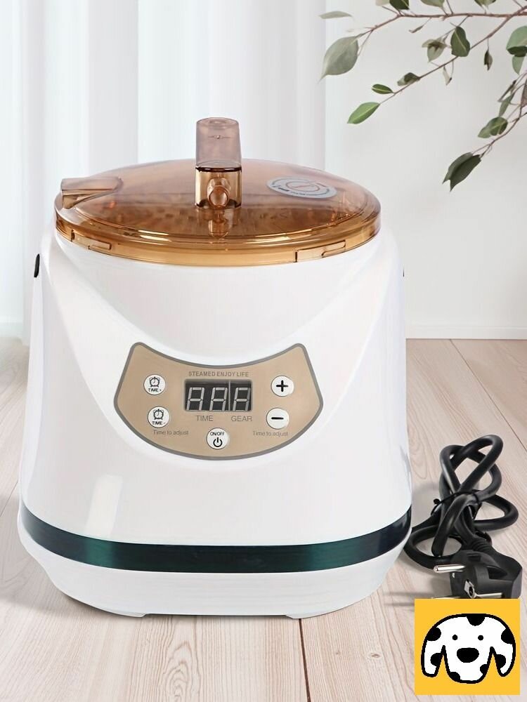 Эксклюзивный парогенератор для сауны на 3 литра с цифровым дисплеем, пультом ДУ и мощностью 1500 Вт, выполненный из нержавеющей стали для детокса и ароматерапии SPA