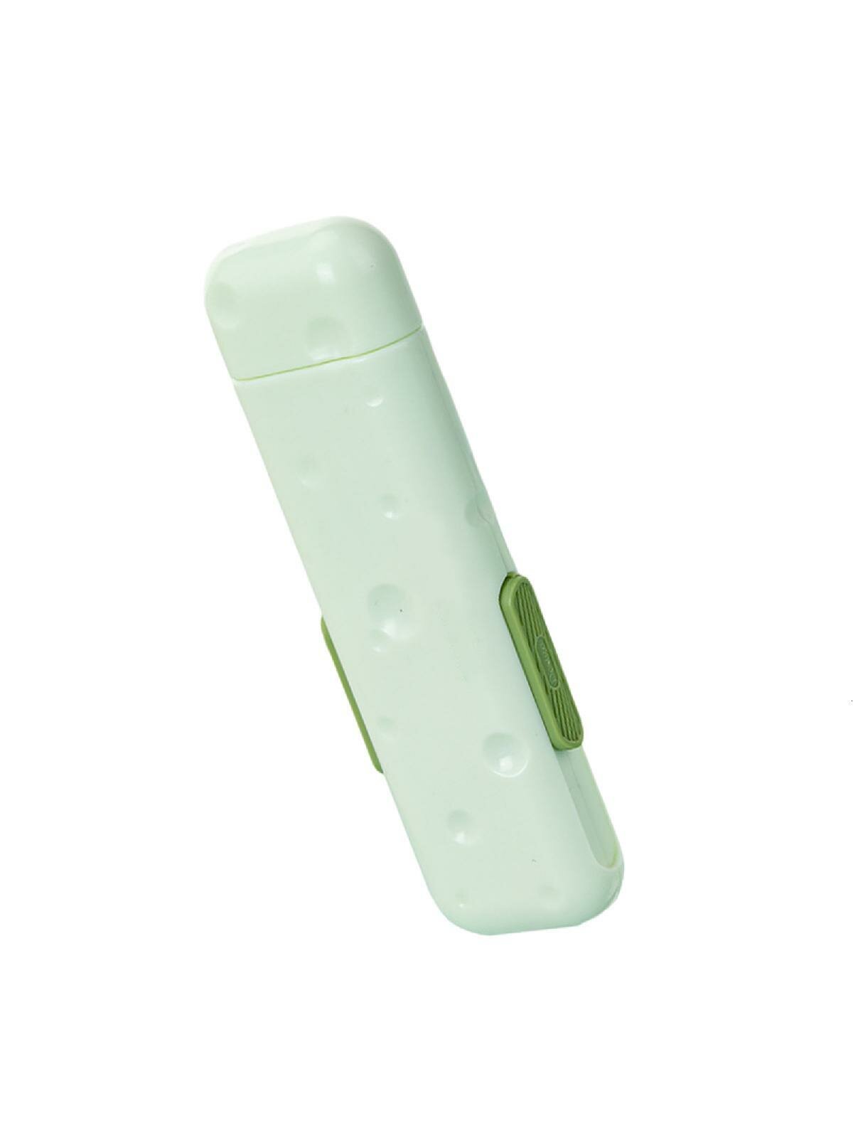 Портативный 3-в-1 инструмент для шитья: нитевдеватель, распарыватель швов и магнитный органайзер для булавок, Зеленый