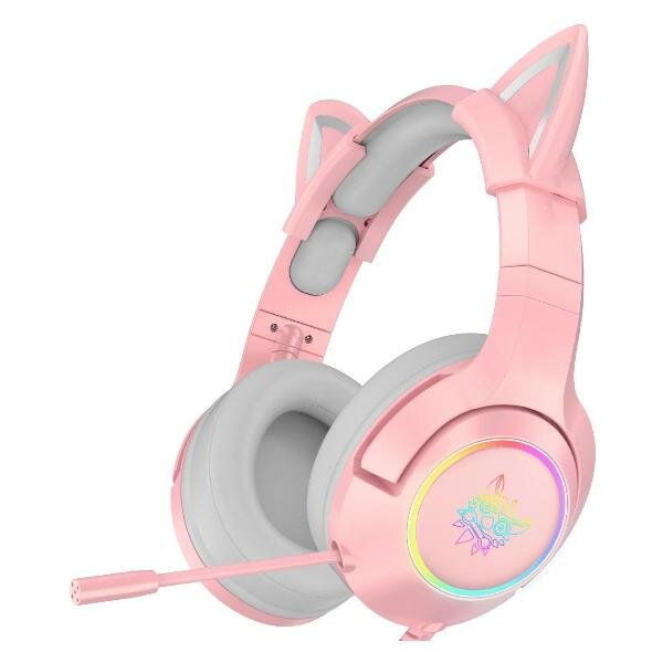 Наушники игровые Onikuma Pink Cat K9-P-7.1