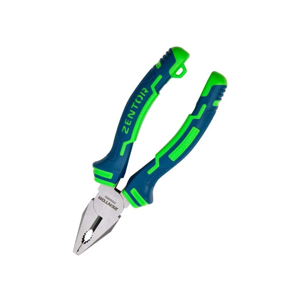 Комбинированные плоскогубцы Zentor 160 мм ZT00000S из стали CS55 с рукоятками PP+TPR, возможность перекусывать проволоку
