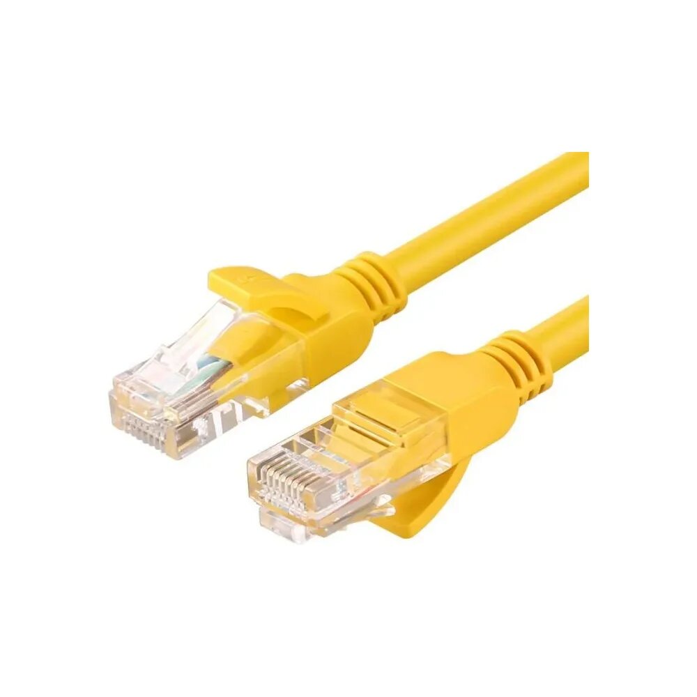 Кабель Ugreen сетевой NW103 Cat 5e UTP Ethernet Cable. Длина: 3м. Цвет: жёлтый 11232_