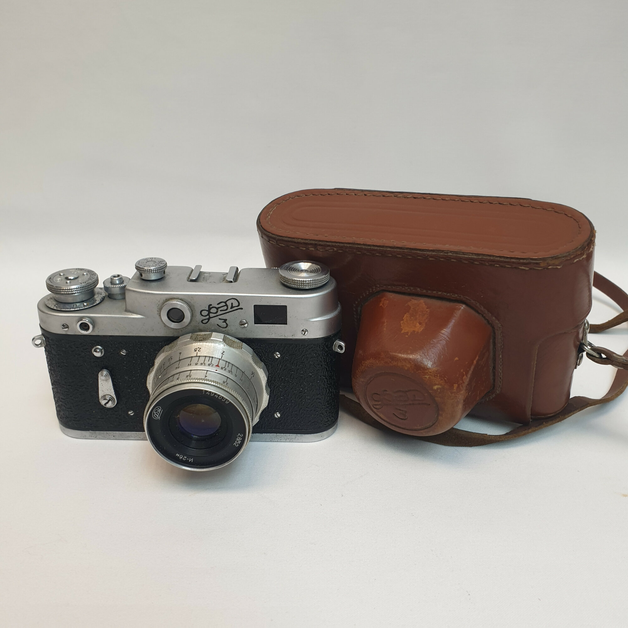 Фотоаппарат Фэд 3, работоспособность неизвестна. Винтаж, СССР.