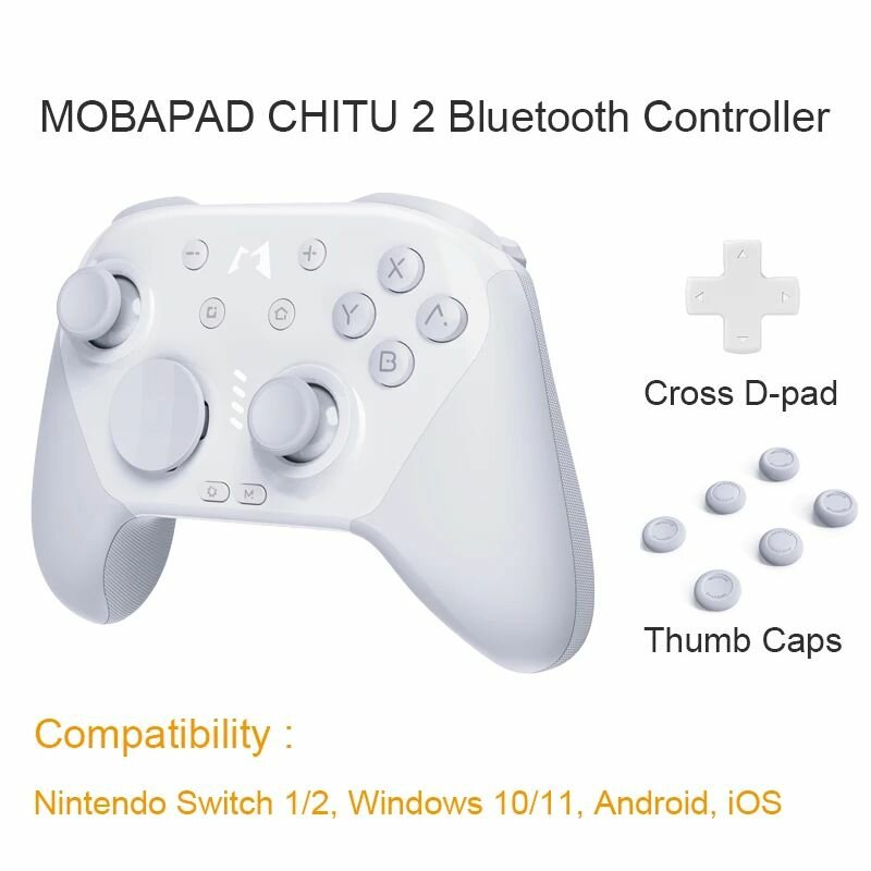 MOBAPAD CHITU 2 pro2-HD Игровой контроллер TMR Джойстик ПК Bluetooth Беспроводной геймпад Switch2 переключатель Ns2