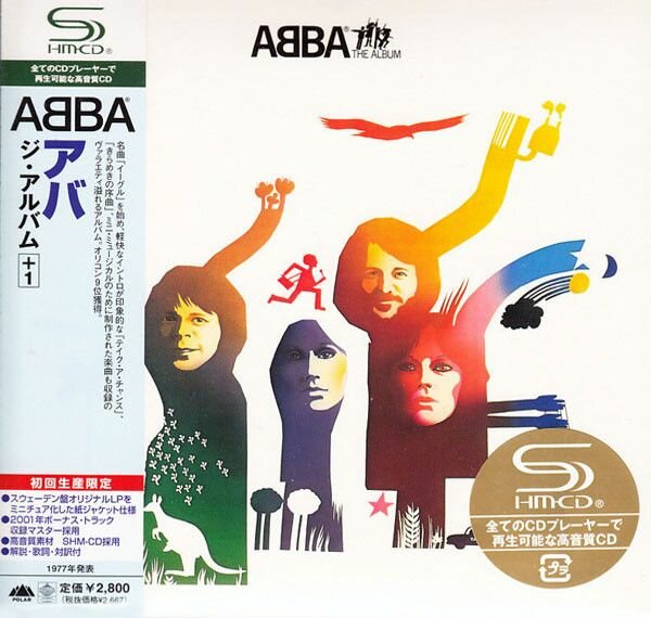 ABBA. The Album (SHM-CD, Paper Sleeve, Limited Edition, Japan, Polar, UICY-93890, 2009, новый импортн. компакт-диск в заводской упаковке) CD