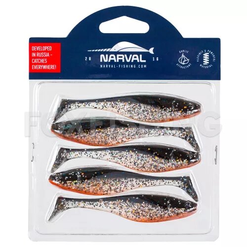 Силиконовая приманка Narval Commander Shad 10cm #034 5шт.