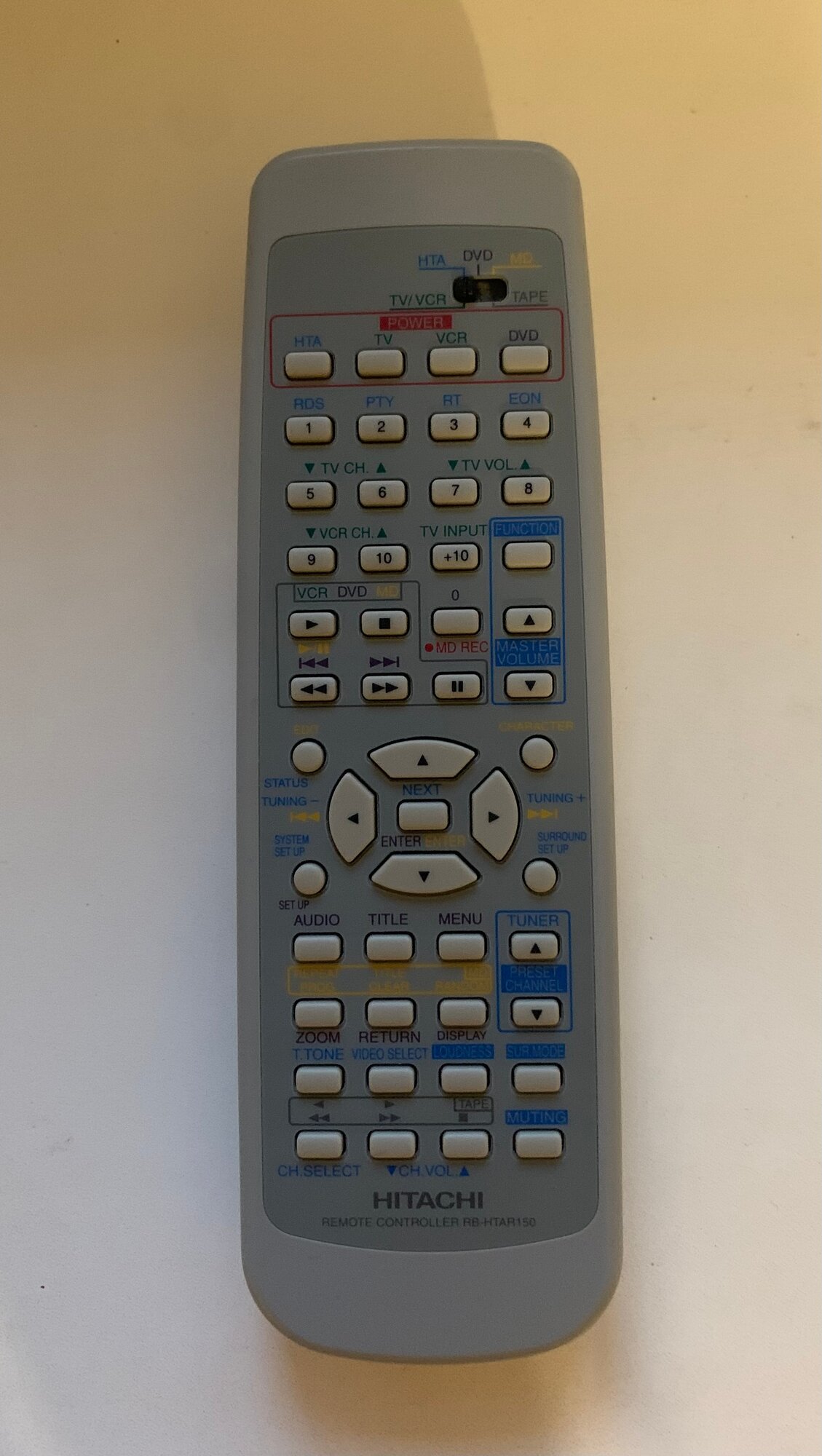 Hitachi RB-HTAR150 пульт оригинальный для ресивера