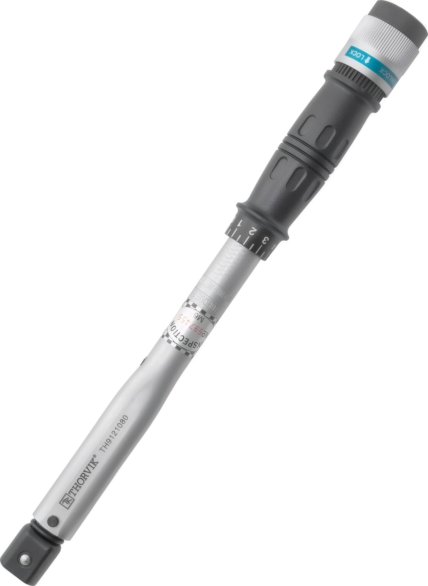 Ключ динамометрический с посадочным размером 9х12 мм, 10-80 Нм Thorvik TH9121080