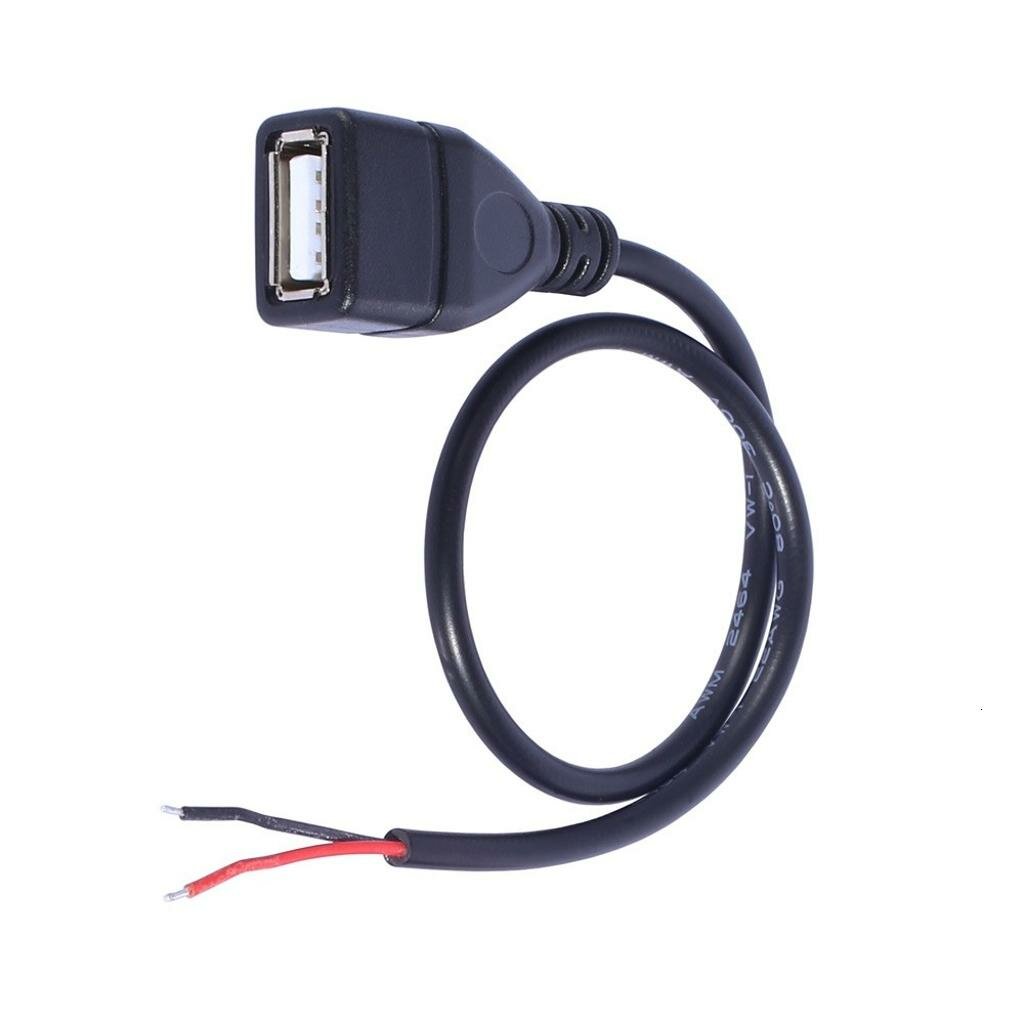 USB-кабель «пигтейл» 2-pin, Женская голова