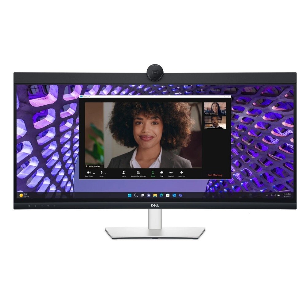 Монитор LCD Dell 34.14" P3424WEB черный IPS 3440x1440 60Hz 21:9 1000:1 300cd 178/178 HDMI DisplayPort USB M/M WebCam HAS Pivot