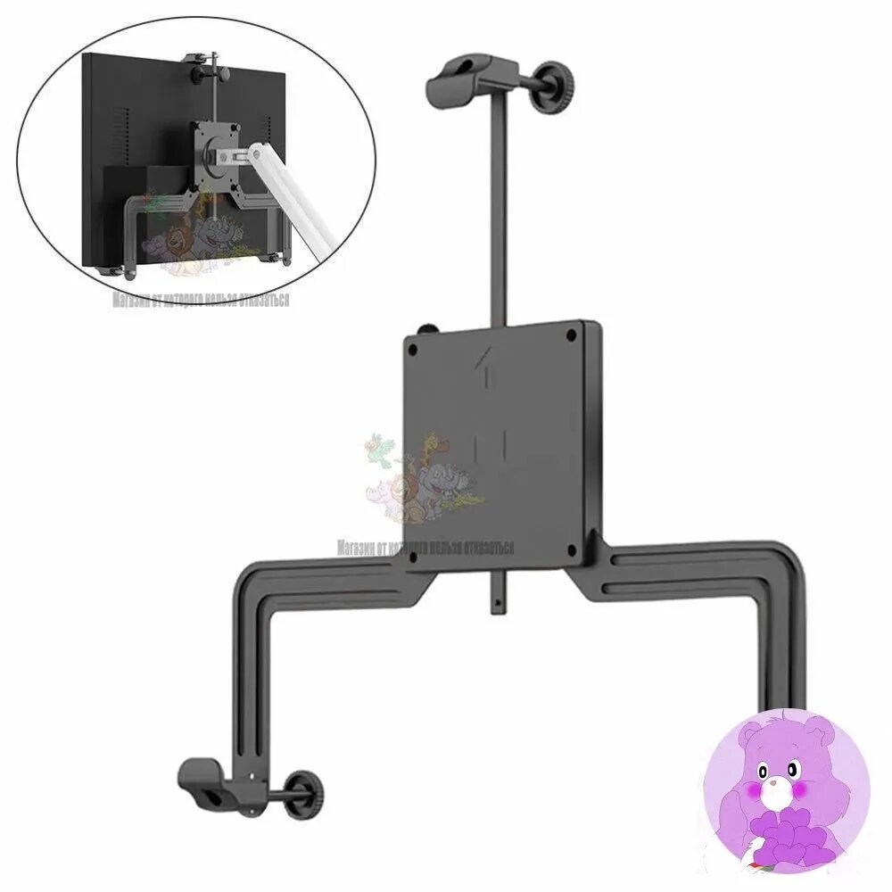 17-32-дюймовый расширенный адаптер VESA для крепления ЖК-монитора без монтажных отверстий