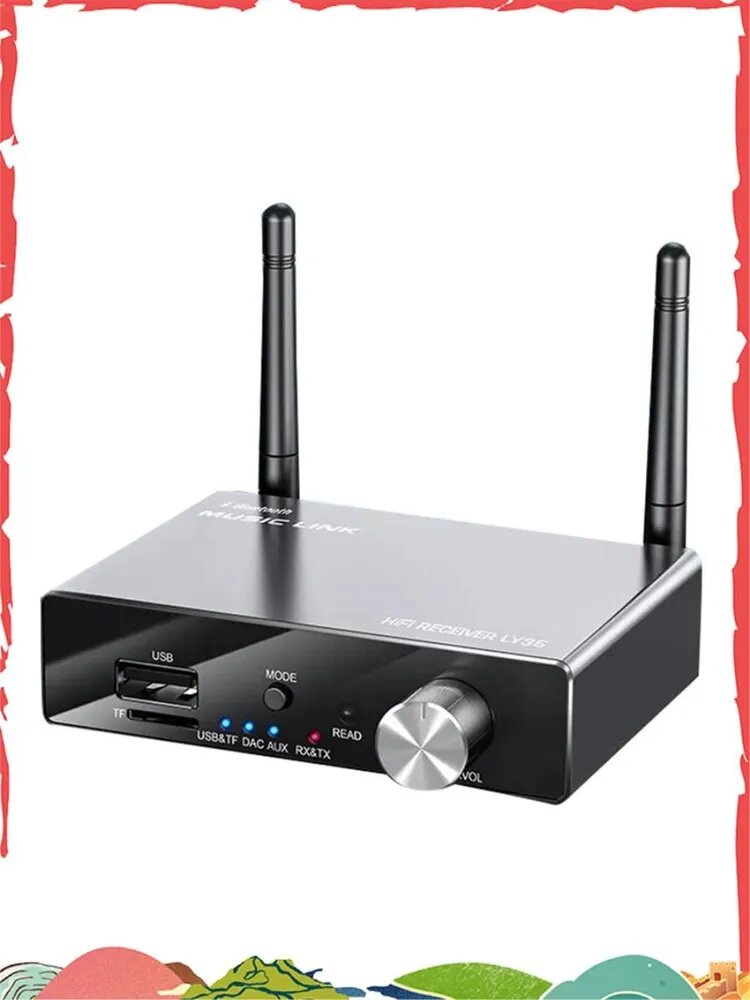 Передатчик Bluetooth 5.3 Приемник AUX 3,5 Мм Оптический Беспроводной Музыкальный Аудиоадаптер Для ТВ-ПК Bluetooth-Передатчик