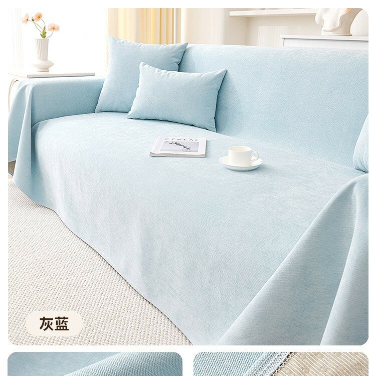 Технологичный водонепроницаемый чехол для дивана, устойчивый к царапинам кошек, универсальный чехол для дивана на все сезоны, не прилипающий к волосам, нескользящий полный чехол из ткани