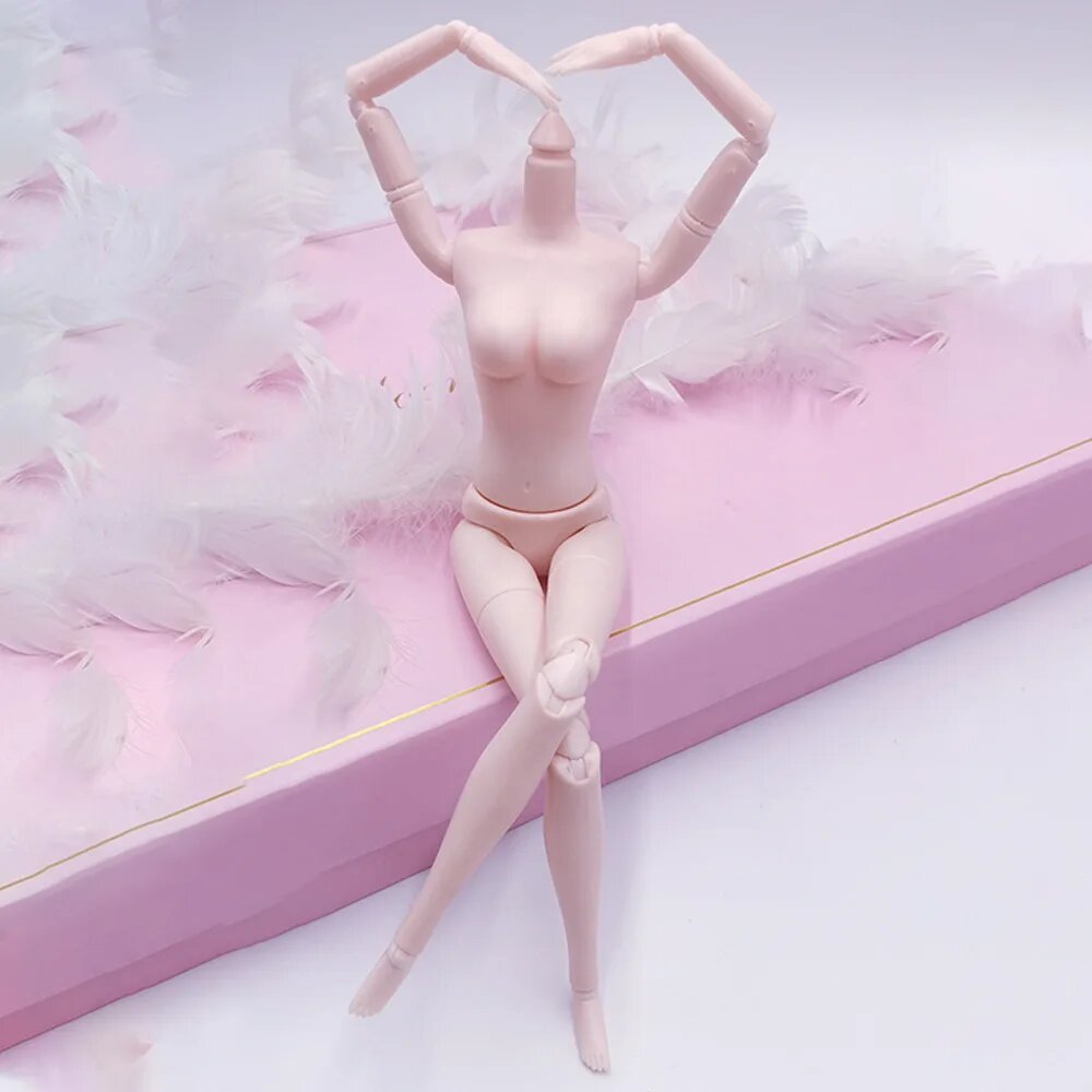 Кукольное тело 1/6 пластиковое 28 см 26 шарниров для куклы Барби