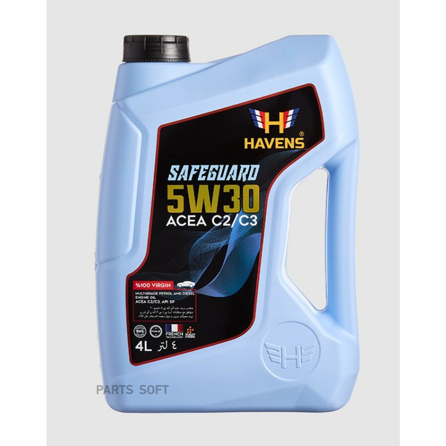 Масло HAVENS TRIPLE C 5W30 SP ILSAC GF-6A 5Л от официального дистрибьютора, HAVENS, артикул HTC5W30SP5