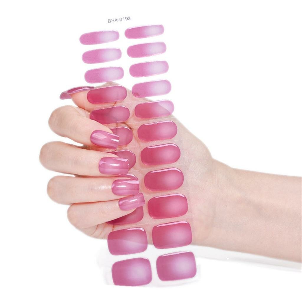 Френч-наклейки для ногтей, 93 стиль