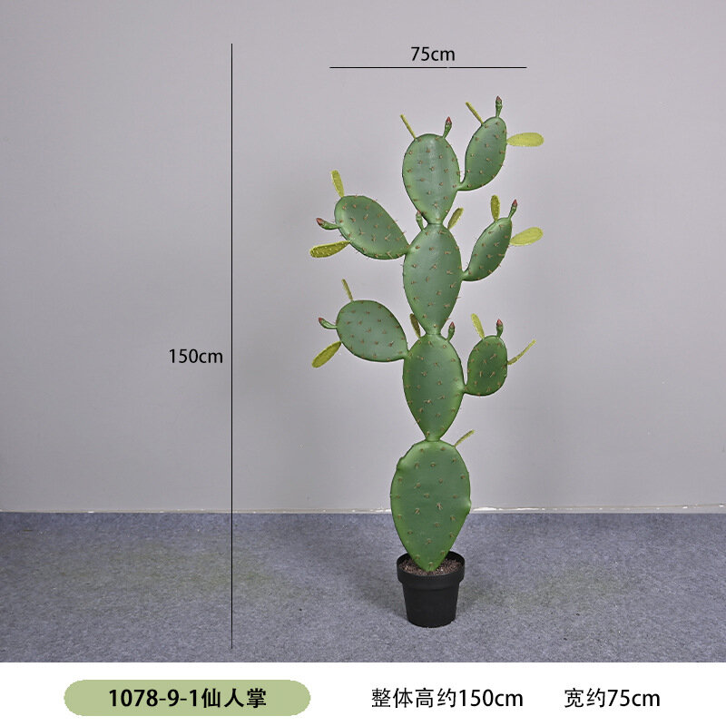 Искусственный кактус в форме шара, фальшивое зеленое растение, декор для окна, мягкое украшение, пустынный ландшафт, сизаль, искусственный кактус драцена, дерево тысячелетия