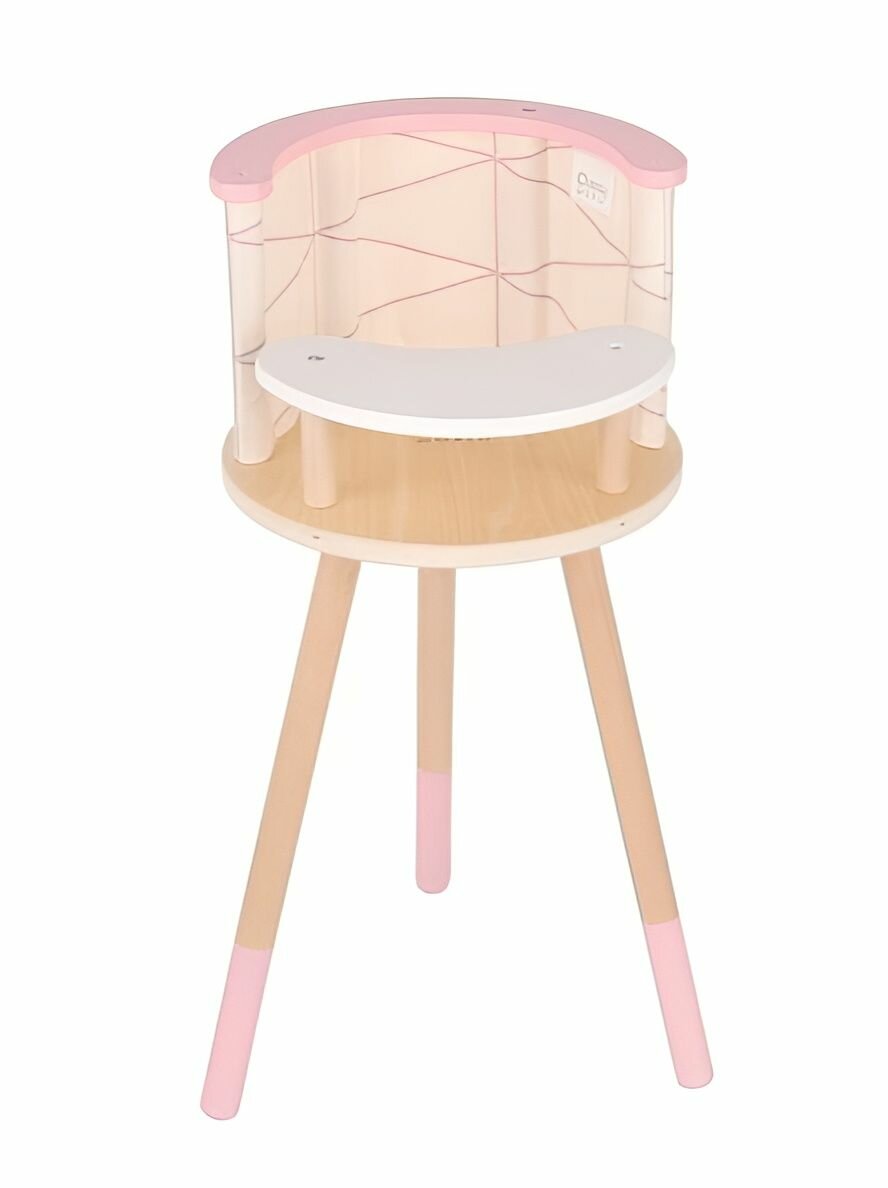 CLASSIC WORLD Стульчик для кормления кукол деревянный игровой набор 25х48х25 см