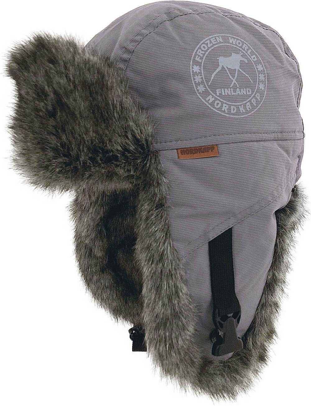 Шапка-ушанка NordKapp BADGER MX Light Grey