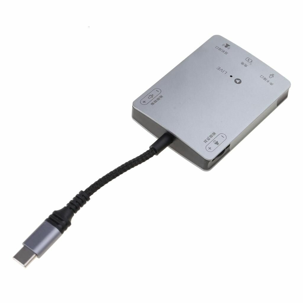 Адаптер Type-C для смартфона с аудиоконвертером