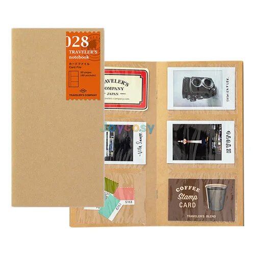Записная книжка Midori Travelers Notebook TN028