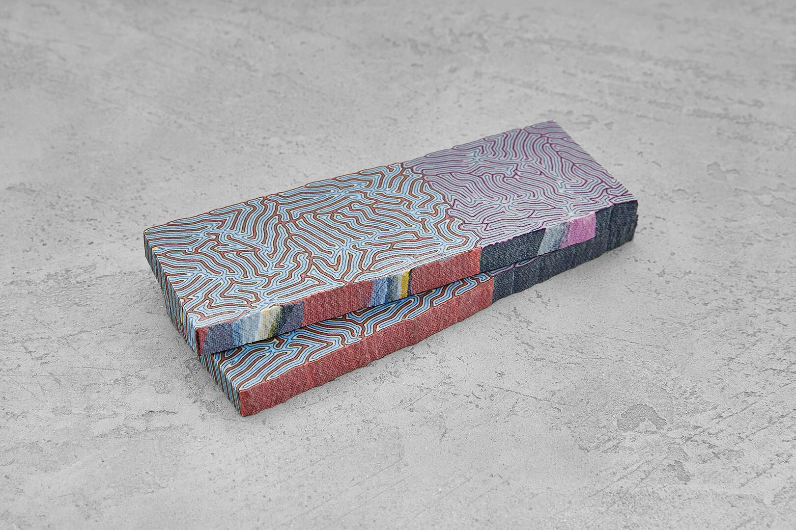 Авторская микарта, 2 плашки 140х48х10мм T038