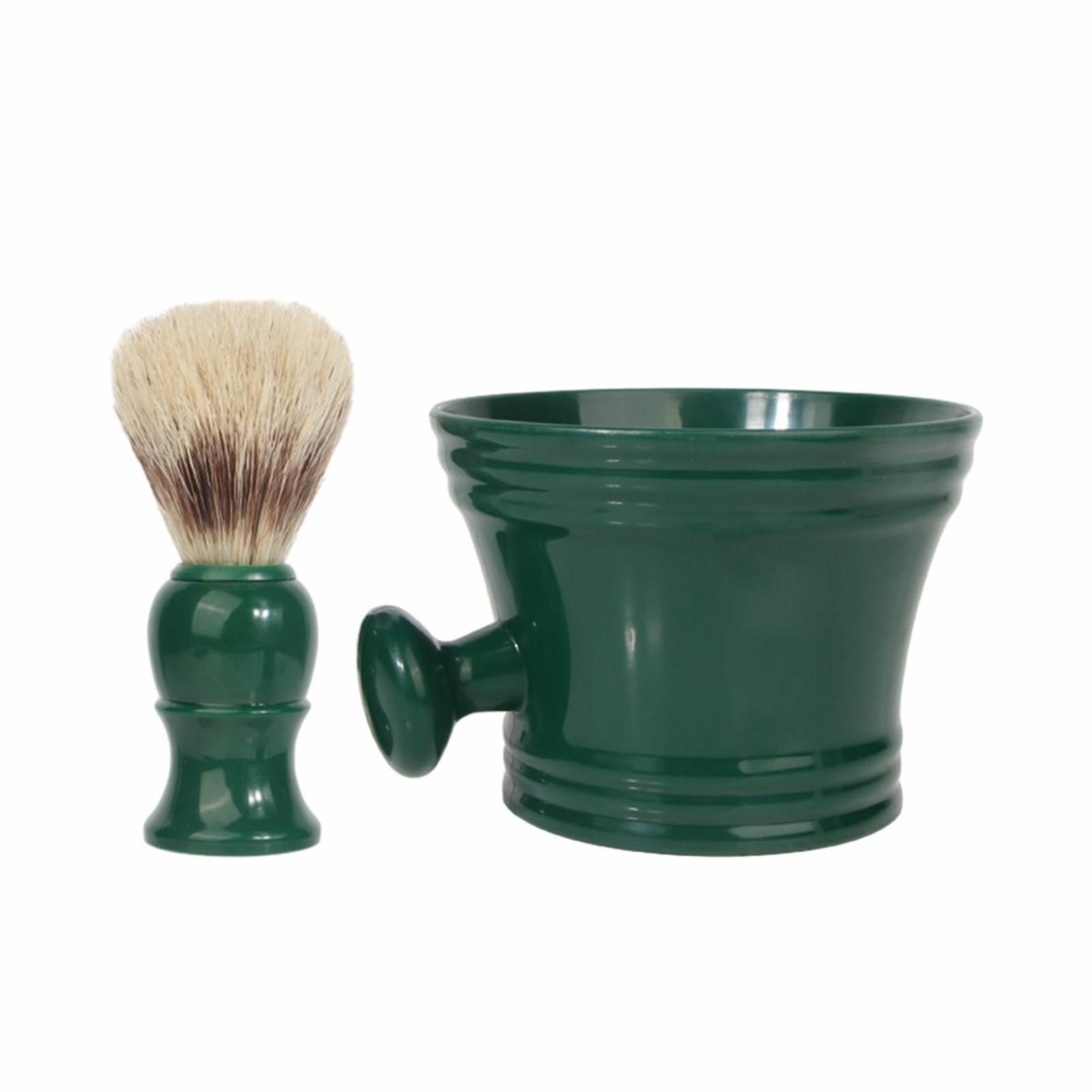 Набор для бритья: чаша и помазок для создания густой пены, практичный подарок мужчине