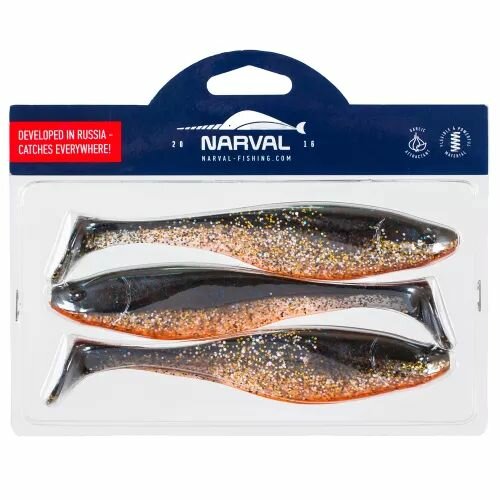 Силиконовая приманка Narval Commander Shad 16cm #034 3шт.