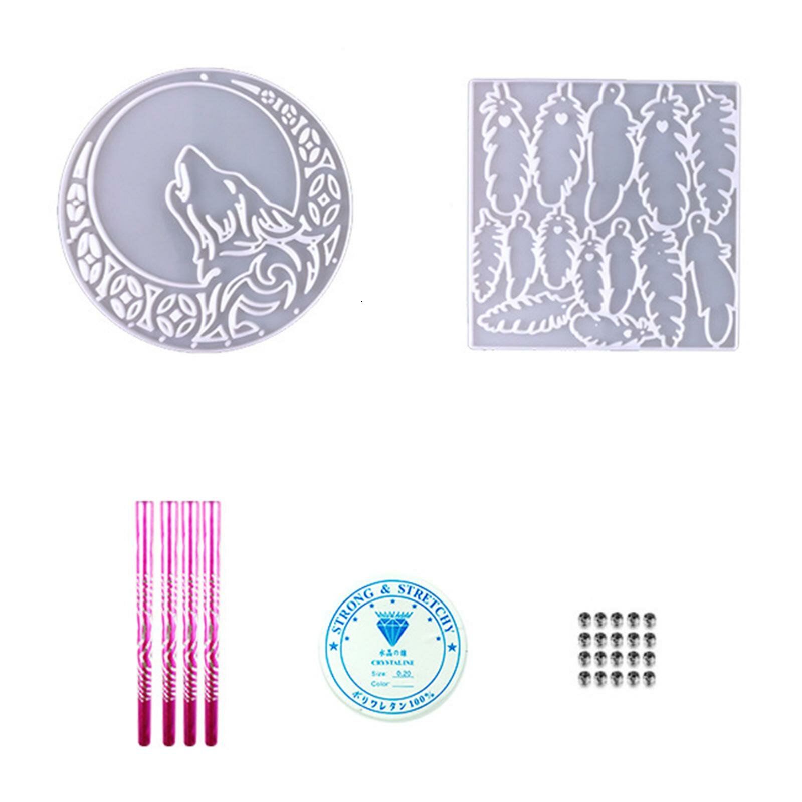 Силиконовая форма для подвесок «Волк»