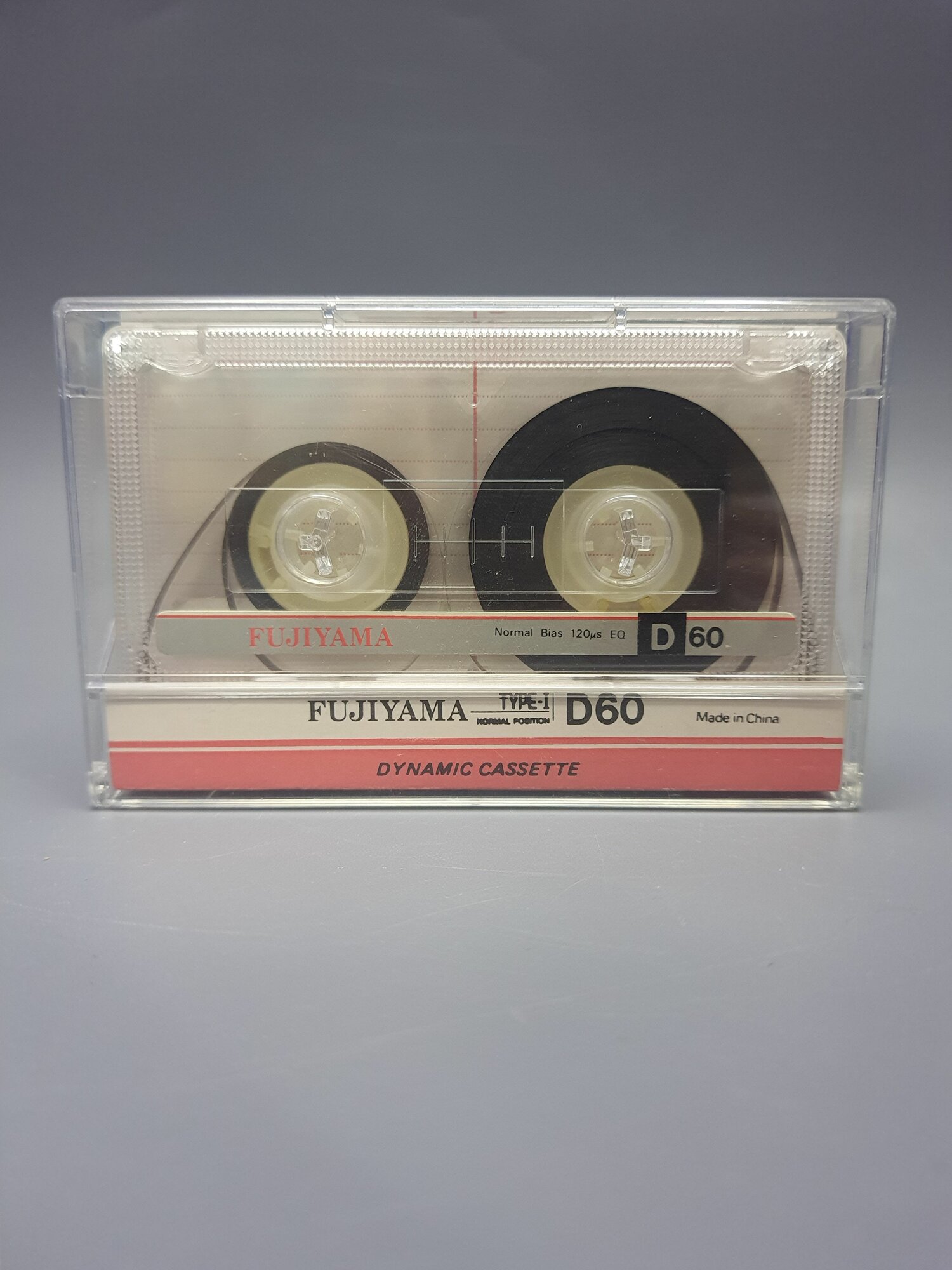 Аудиокассета редкая Fujiyama D60 Dynamic Type I, 1992 г.