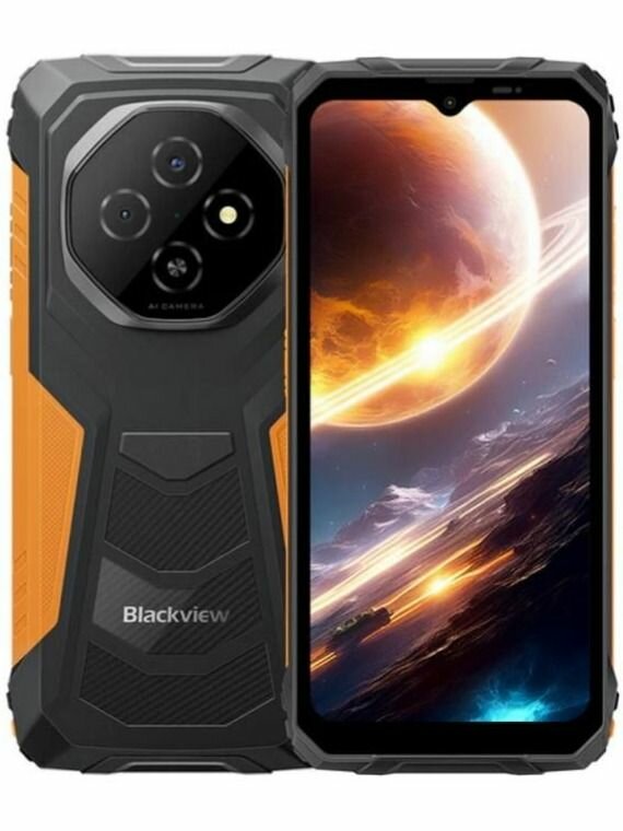 Смартфон BlackView FORT 1 6/256Gb, оранжевый / Orange / IPS /
