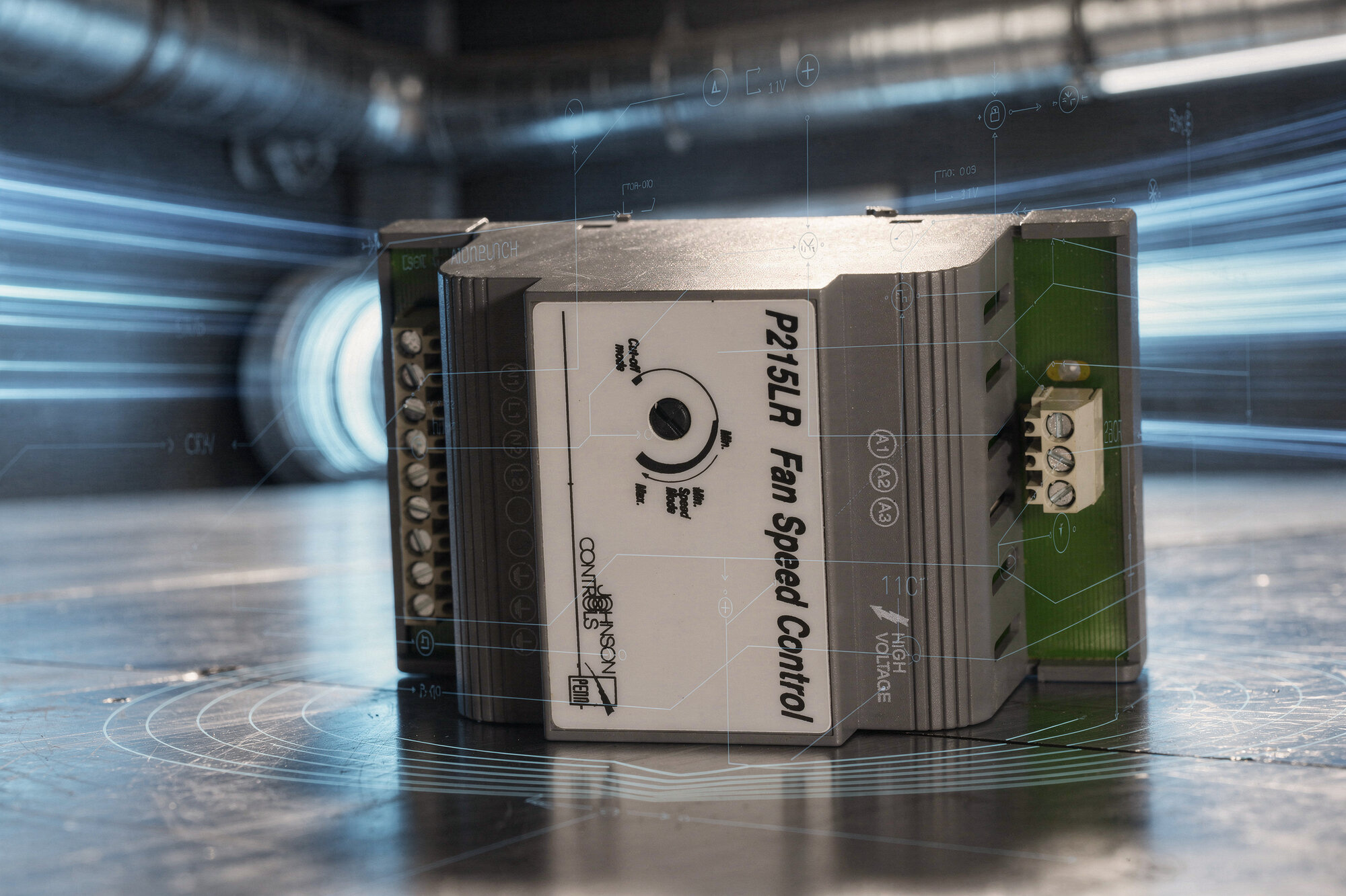 Регулятор скорости вентилятора P215LR – 230 В Johnson Controls P38AA-9111