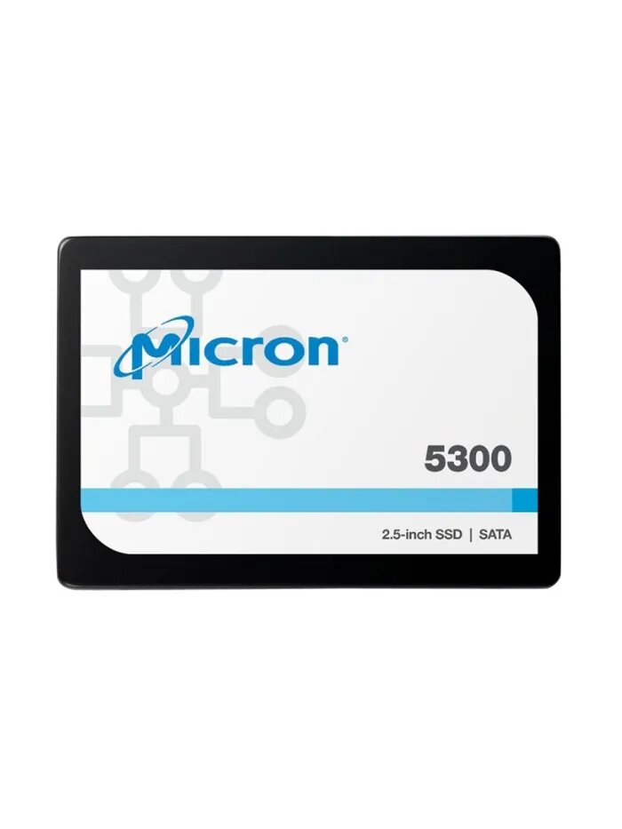 Накопитель SSD Micron MTFDDAK240TDT-1AW1ZABYY 2.5", 240ГБ, TLC 3D NAND, TLC,
