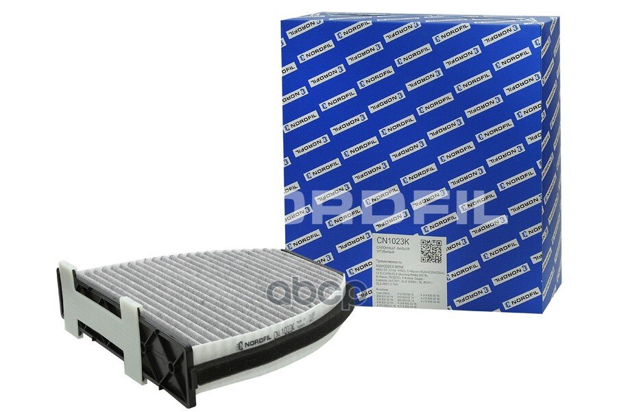 Фильтр салона угольный MERCEDES-BENZ AMG GT (C190 R190) C-CLASS (W204) CLS (C218) CLS SHOOTING BR NORDFIL арт. cn1023k