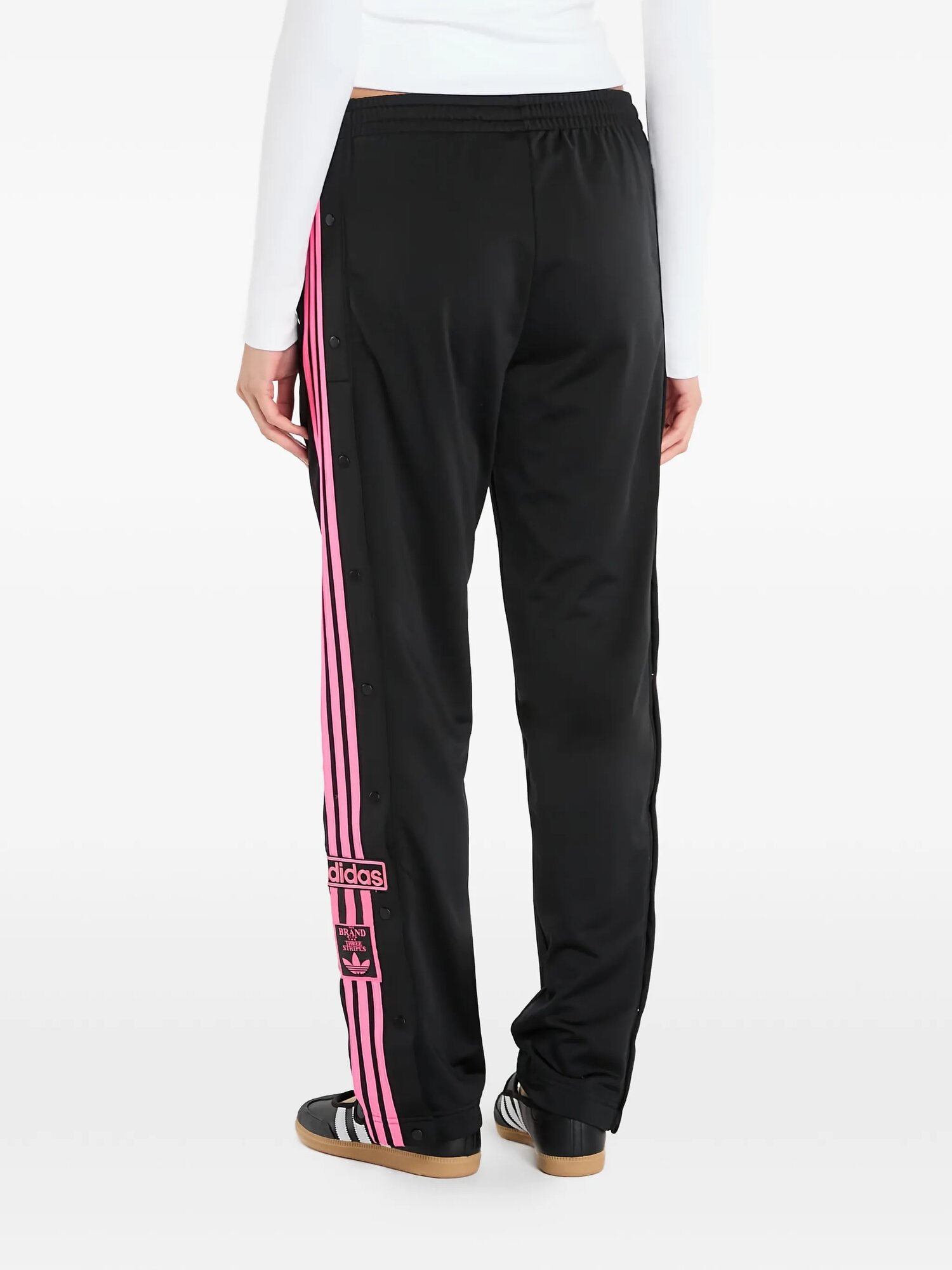 Брюки спортивные adidas, размер S, черный — фото 1