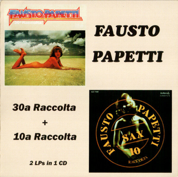Fausto Papetti - 30a raccolta + 10a raccolta, (2 in 1), 1980/69, 4-page, CD-Аудио