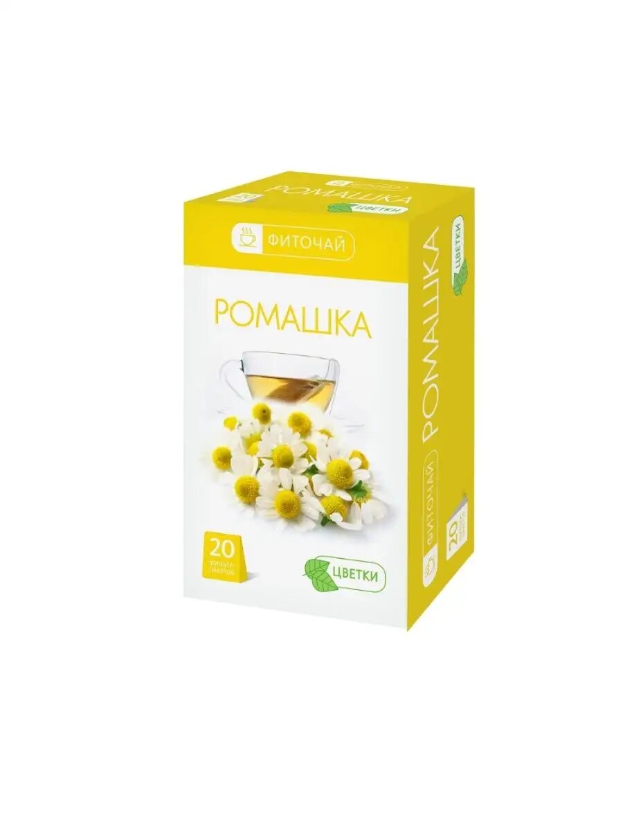 Ромашки цветки 1,5 20 шт. фильтр-пакеты