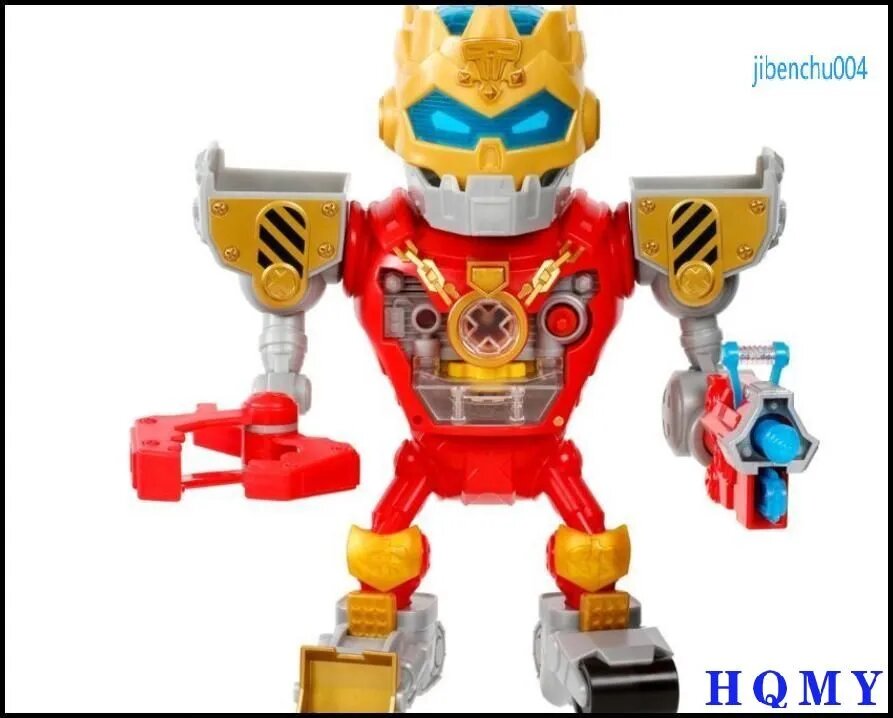 Игровой набор Раскопки Робот Мегабот со звуком и светом Treasure X Robots Gold - Mega Treasure Bot 41681-, Красный