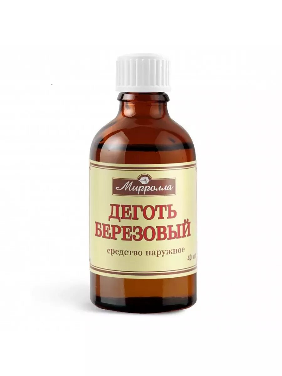 Дёготь березовый Мирролла, 40 мл