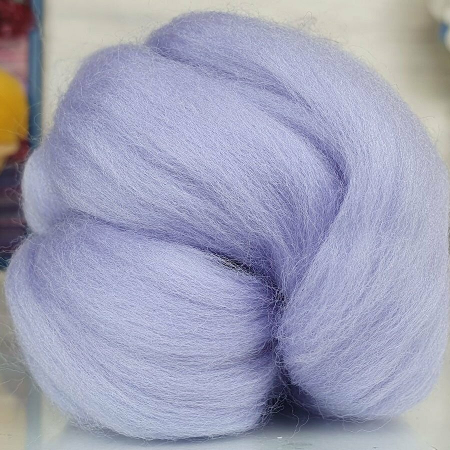 Гребенная лента (топс) 072 лаванда 50 гр