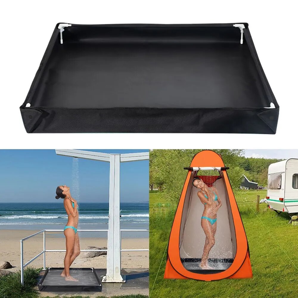 Напольное основание для душевой палатки складное основание для душа палатка душевой лоток для кемпинга на открытом воздухе